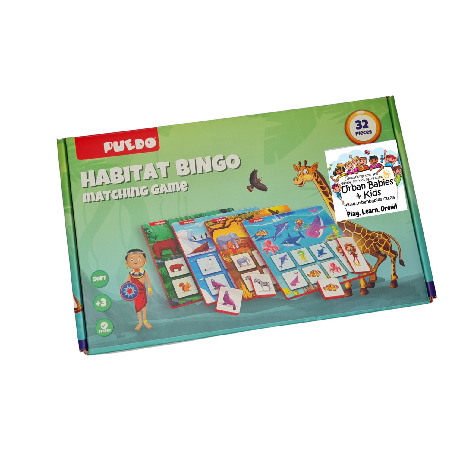 Habitat Bingo Matching Game - Urban Babies & Kids